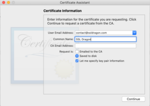 How to Generate a CSR on Mac with Keychain Access - SSL Dragon
